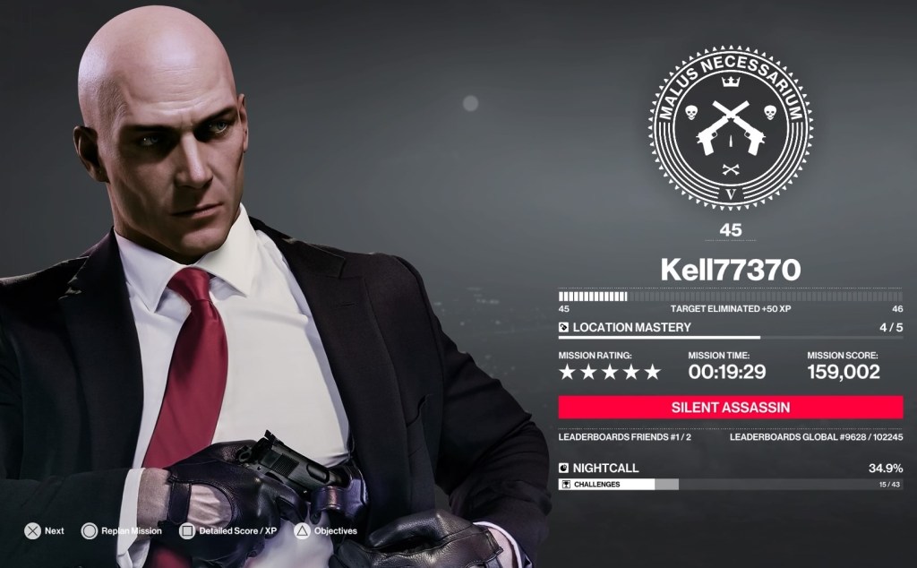 HITMAN 2, Mission One, Nightcall – whatchaa.com
